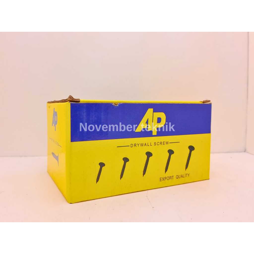 HITAM Drywall Screws Gypsum Screws Black Gypsum Screws 5 Cm Length per ...