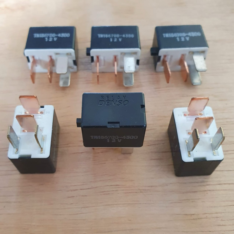 Denso Relay 4 12v Legs Original Japan Horn Light Fuel Pump Ac Fan ...