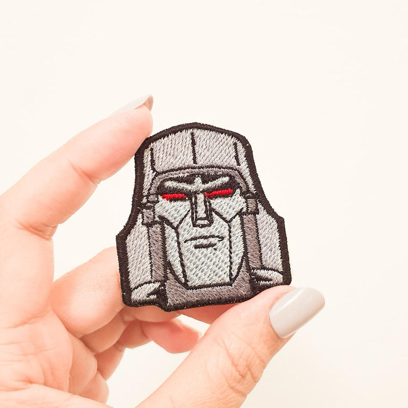 Transformers EMBROIDERED PATCHES / MEGATRON EMBROIDERED BADGE / ROBOT ...