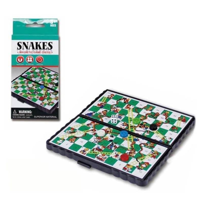 MAGNETIC SNAKES AND LADDERS TOYS MAGNET BOARDS AND LADDERS | Shopee ...
