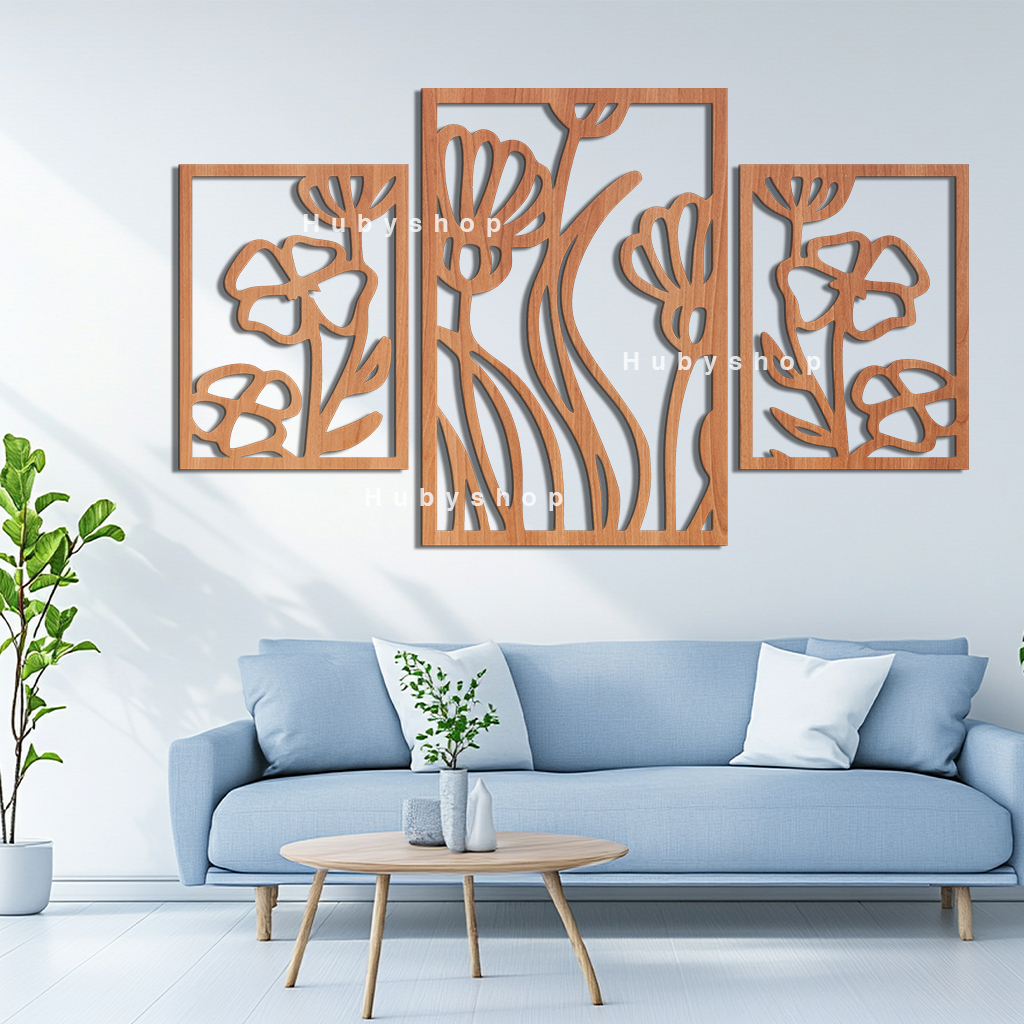 HIASAN DINDING Waldecor Design Wall Decoration Laser Cut Panels ...