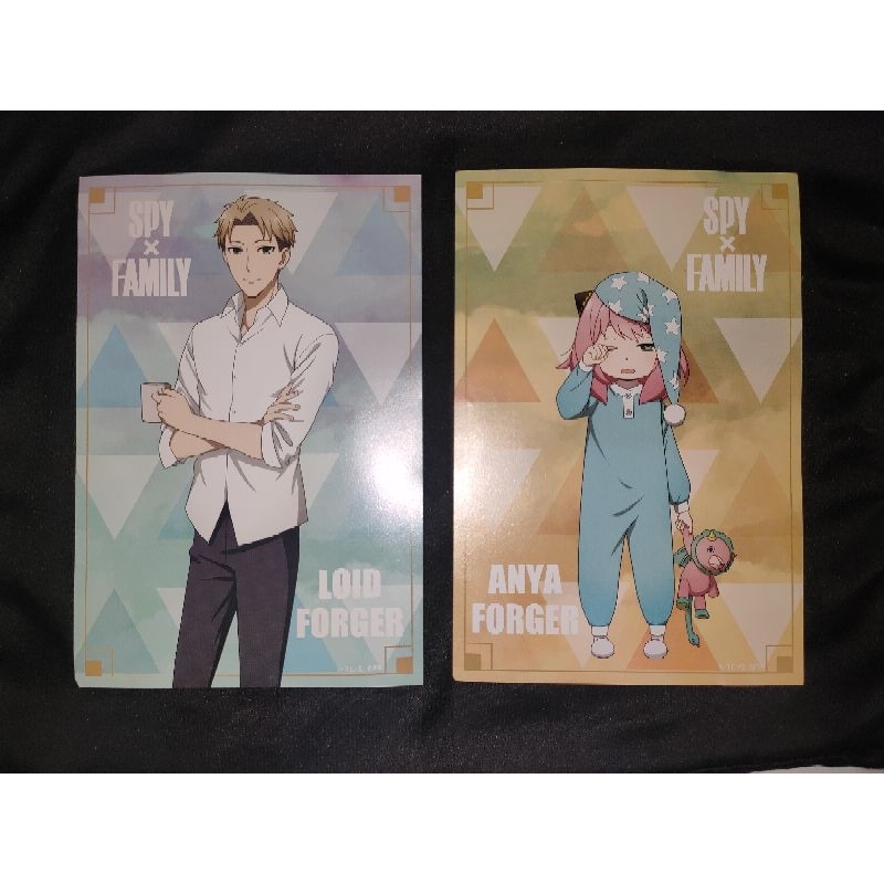 Spy x Family original postcard Anya Forger Loid Forger | Shopee Malaysia