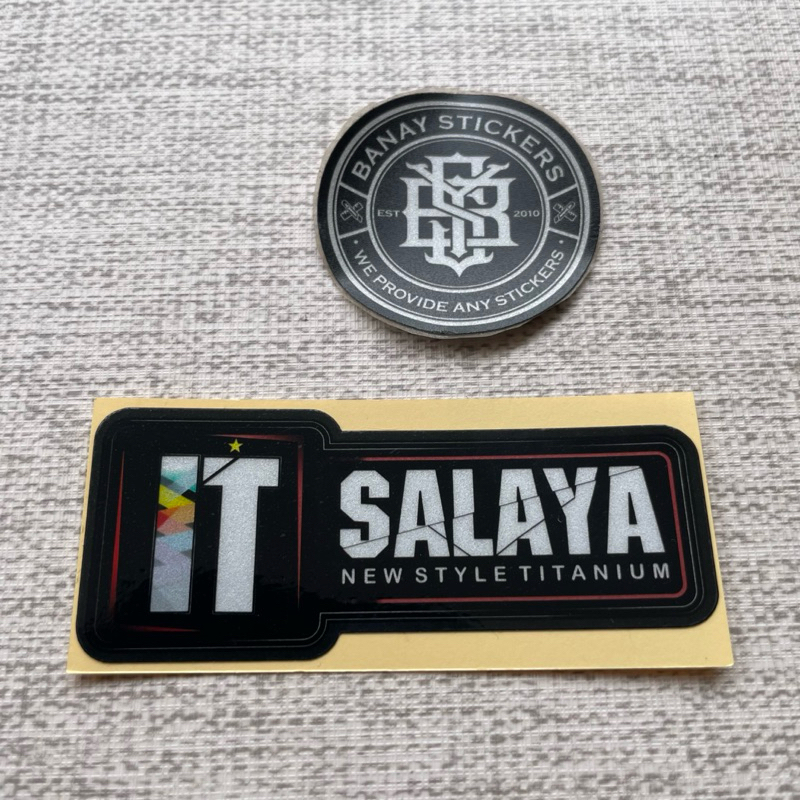 IT Salaya New Style Titanium Printcutt Sticker | Shopee Malaysia
