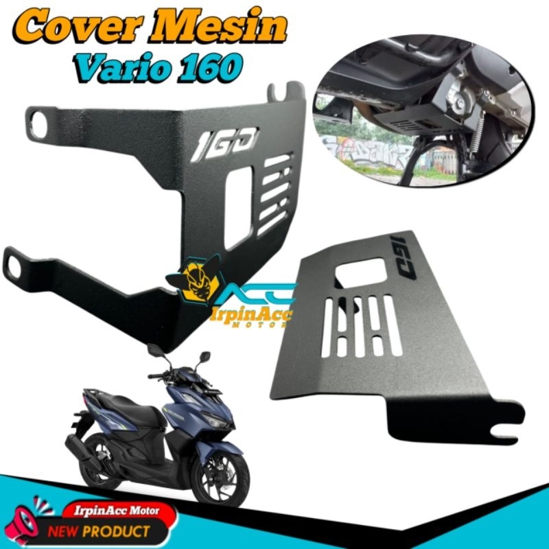 MESIN Vario 160 Abs/CBS Engine Cover Bottom protector for all Vario 160 ...