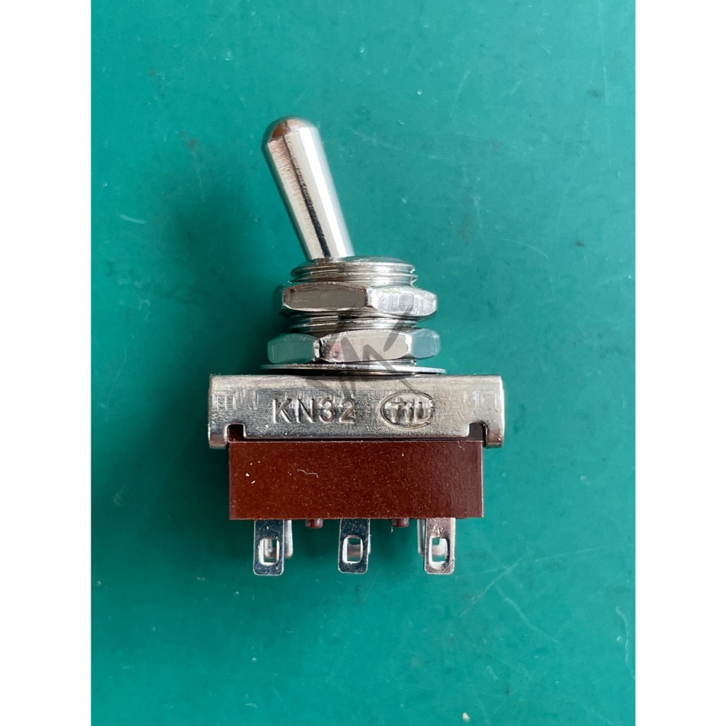 Switch TOGGLE KN32 6 LEGS 5A 250VAC KN 32 6 PIN ups SWITCH TOGGLE 6P KN ...