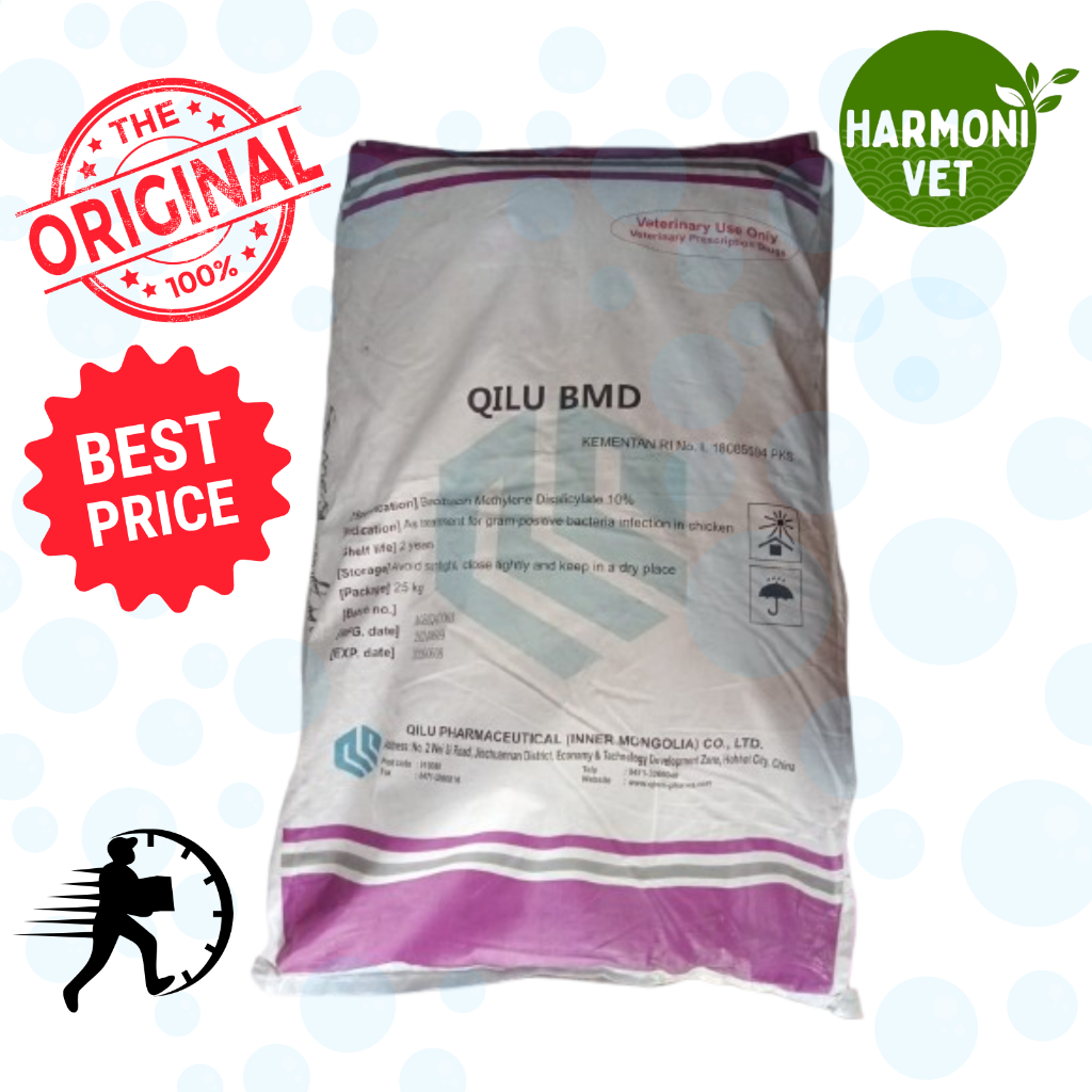 Qilu BMD - Bacitracin Metilin Diilicate (1KG) Accelerates the Growth of ...
