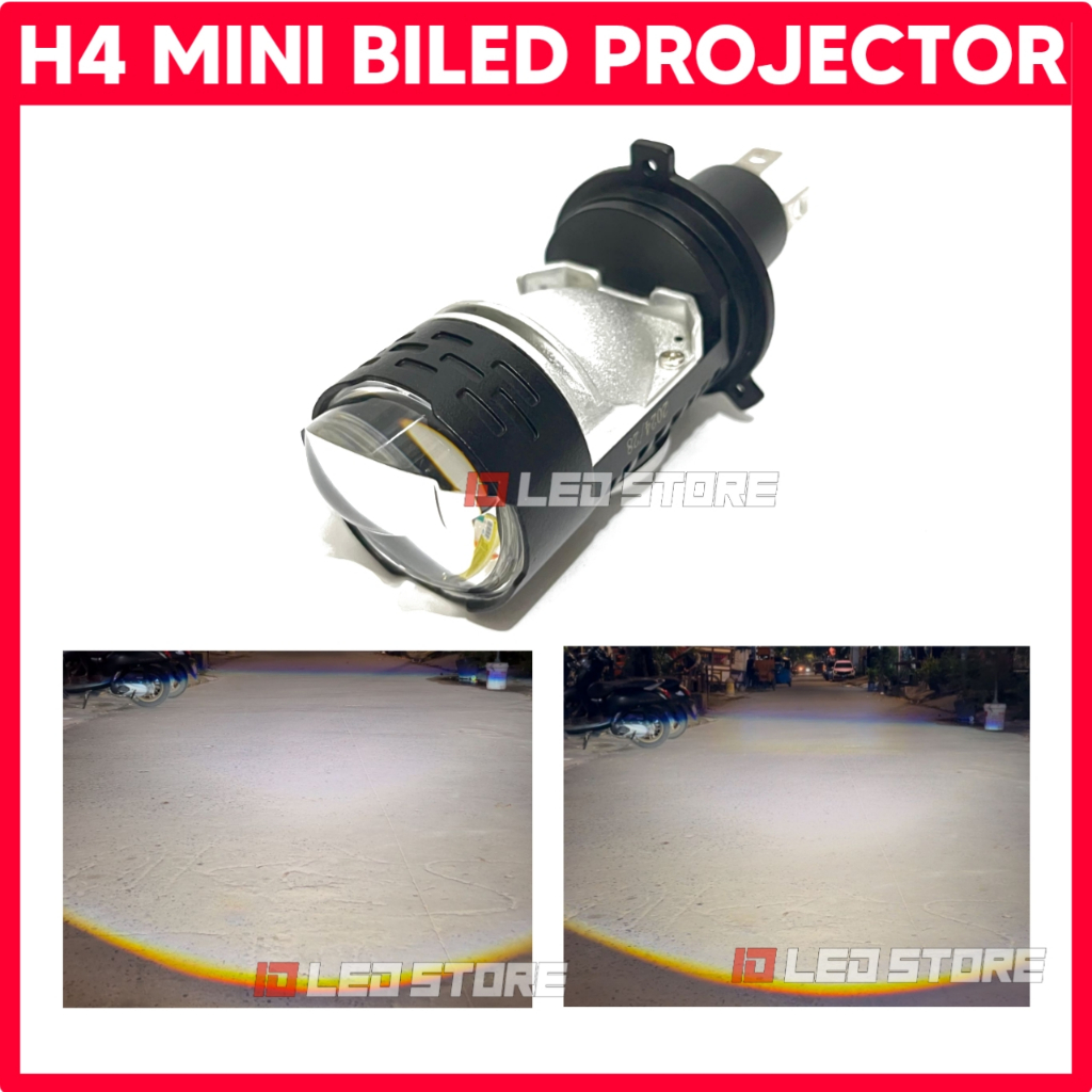 Mini PROJIE BILED H4 LED BILED MINI LENS | Shopee Malaysia