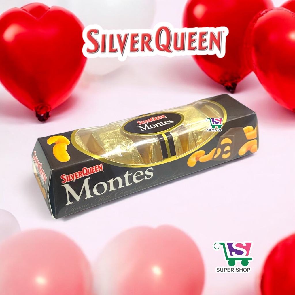 Silver Queen Montes Chocolate With Nut. Silverqueen Valentine's ...