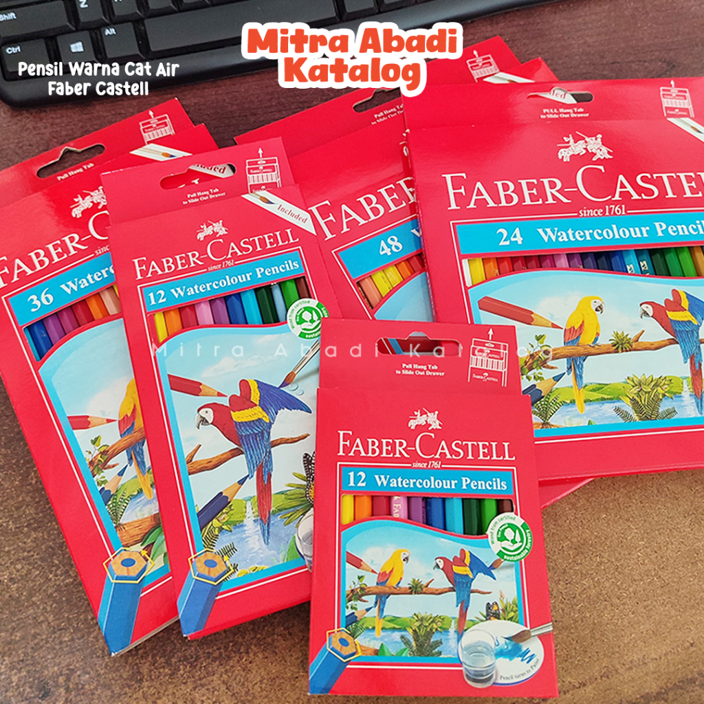 KAYU Long WATER PAINT color pencil faber CASTELL / faber castel ...