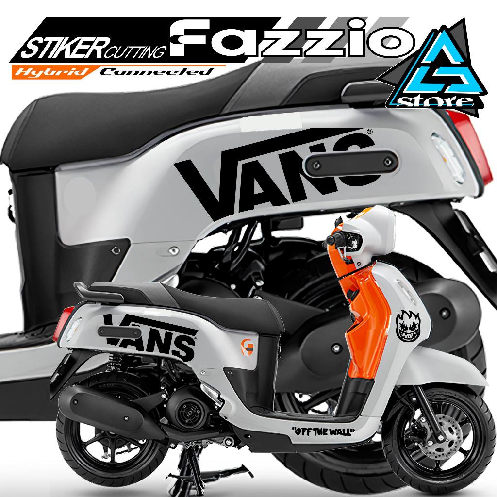 Fazzio STRIPING/CUT STICKER/F.177/VANS STICKER/MOTORCYCLE STICKER/COOL ...