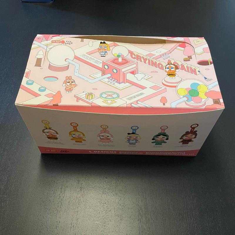 Box only empty empty box pop mart popmart crybaby cry agen cry baby ...