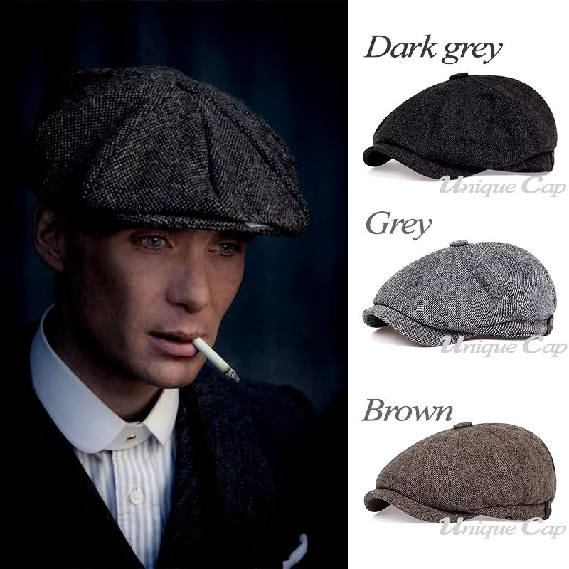 Peaky blinders Hat / Thomas Shelby Hat / Classic Retro Hat | Shopee ...