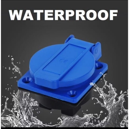 Waterproof Socket AC Socket Outdoor Panel Box Outlet Generator Socket ...