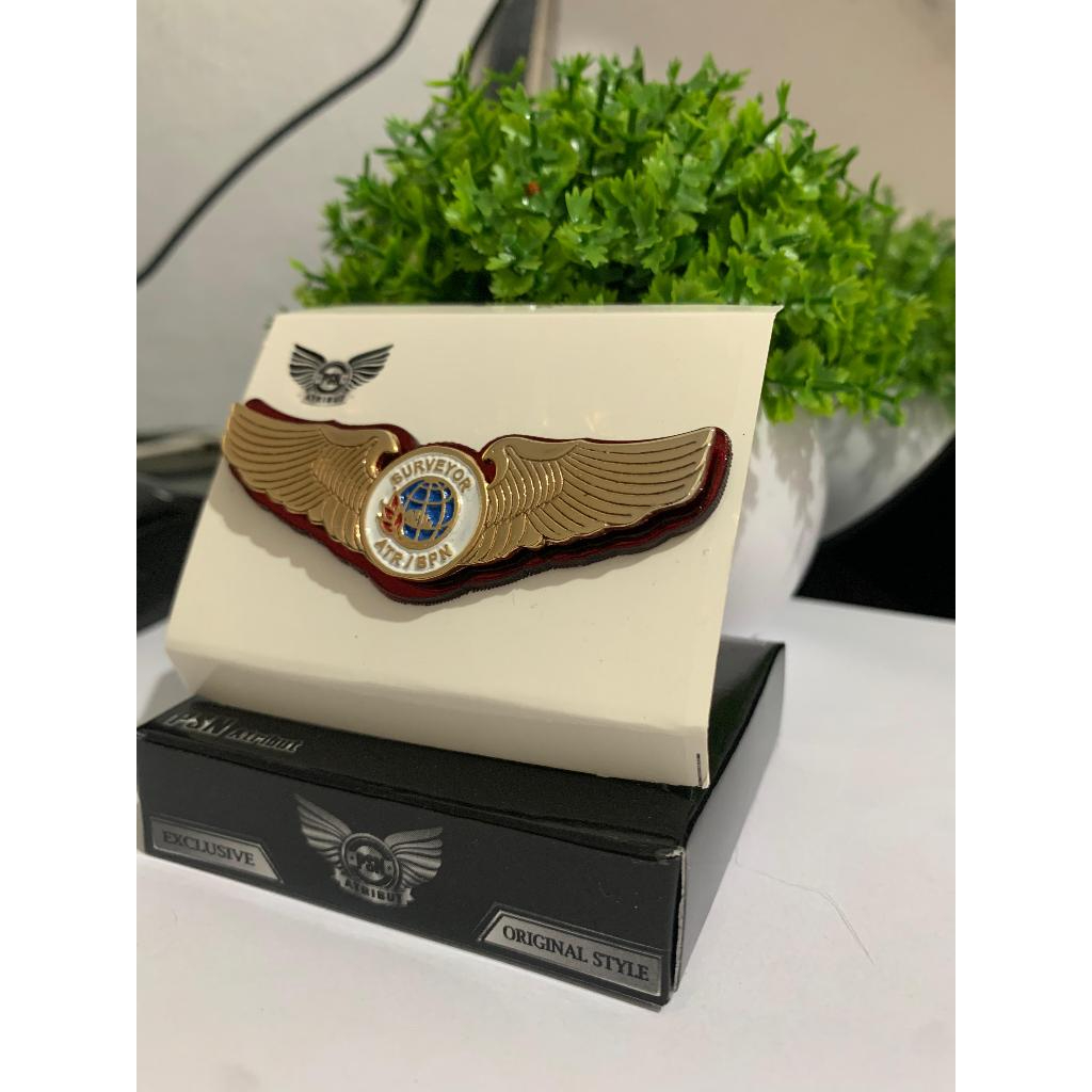 WING SURVEYOR ATR BPN BROS PIN, QUALITY METAL MATERIAL | Shopee Malaysia