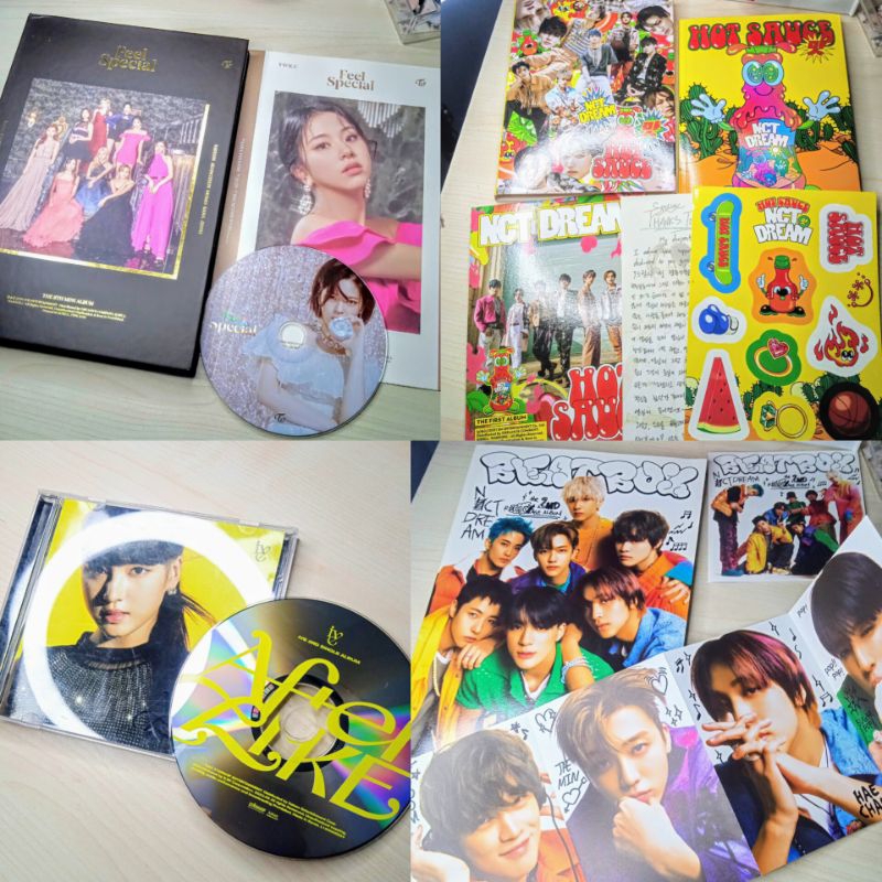 Album Only Nct Dream Beatbox Nct Dream Hot Sauce Twice Feel Special ...