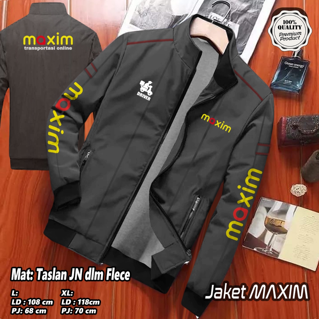 COOL MAXIM RUBY JACKET/ MAXIM DISTRO RUBY JACKET/FREE SCREEN PRINTING ...