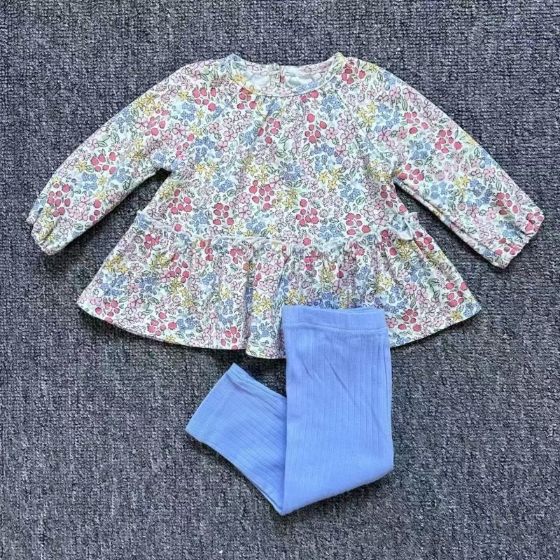 Beautiful suit suitable for Eid Brand Little Me (Price includes shopee ...