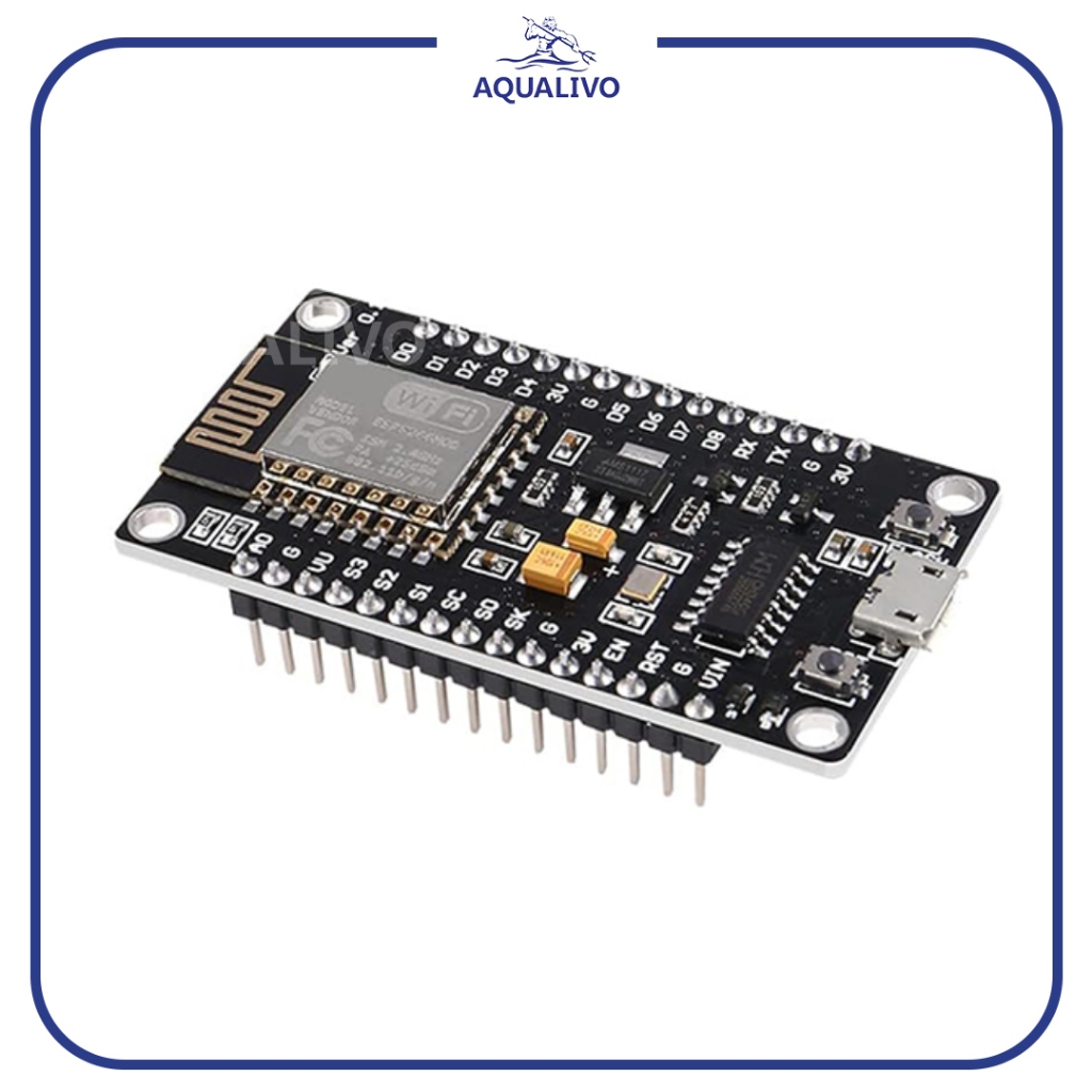 Esp8266 Module Node Mcu Lua V3 Ch340 Wifi Internet Wireless Iot Arduino 