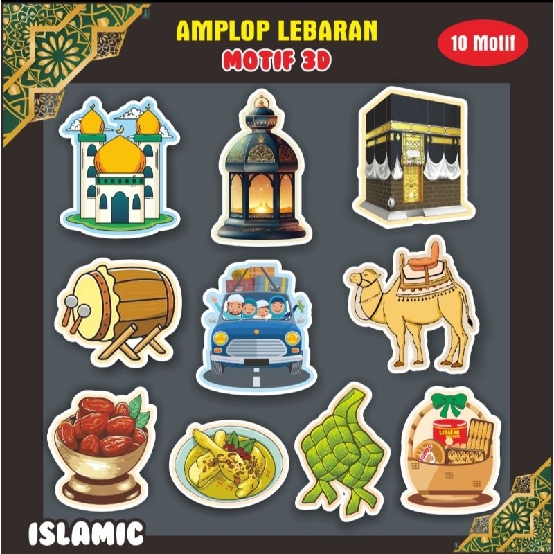 3d Islamic Labubu Cake 2025 Eid Envelope (Unit Price) | Shopee Malaysia