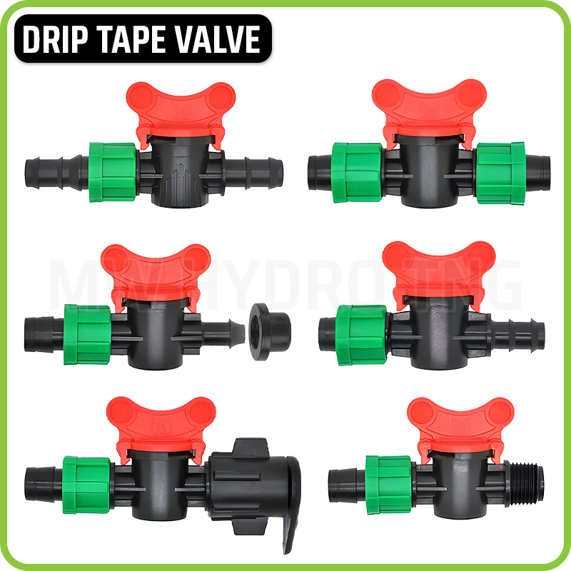 Drip Tape Valve - All Variants | Hydroponic Irrigation Driptape Hose ...