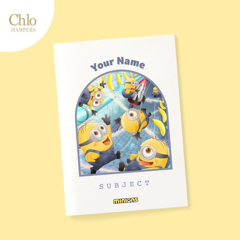 Custom A5 Minions School Writing Book (Minion) | Shopee Malaysia