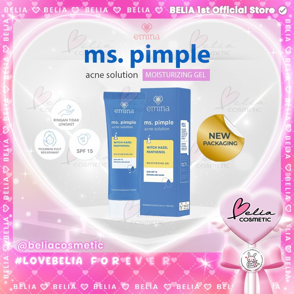 Young EMINA Ms. Pimple Acne Solution Moisturizing Gel 20ml | Face ...