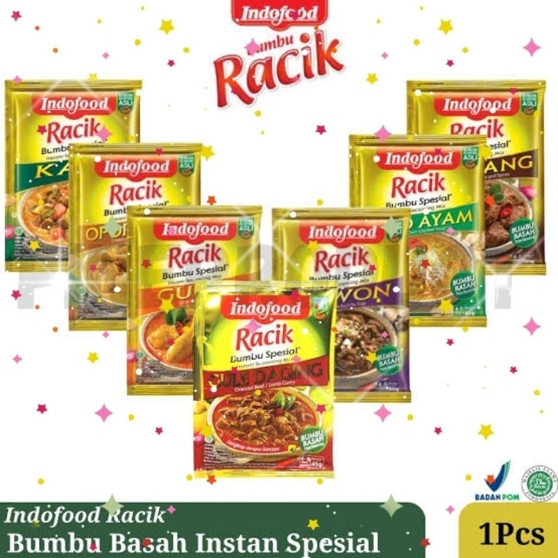 Racik Special Instant Special Seasoning Racik 50gr (Lace, Opor, Soto ...