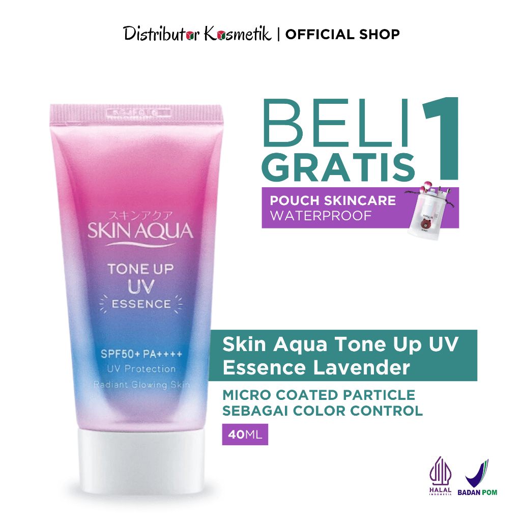 Free GIFT] SKIN AQUA Tone Up UV Sunscreen Essence Lavender SPF50+ 40gr ...