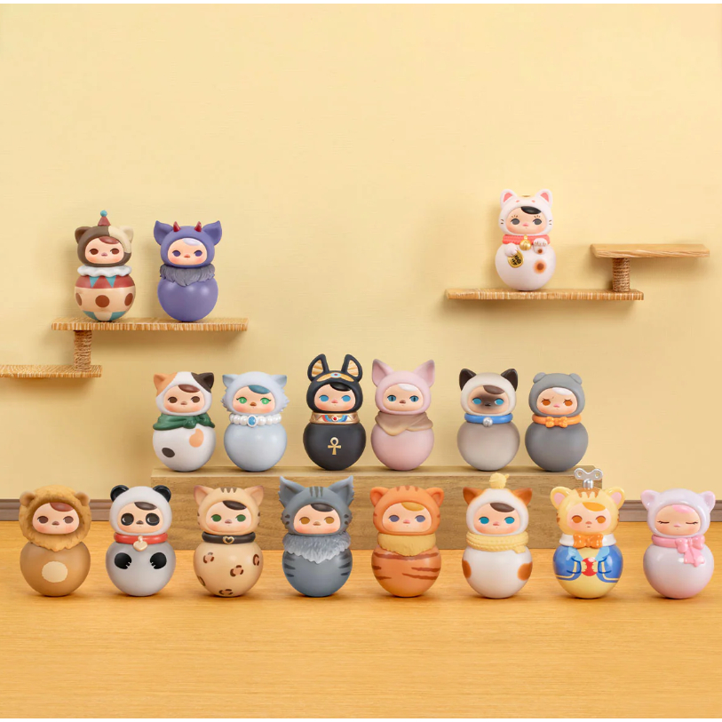 [PO PRE-ORDER] SELECTED PUCKY ROLY POLY KITTY SERIES ORIGINAL POP MART ...
