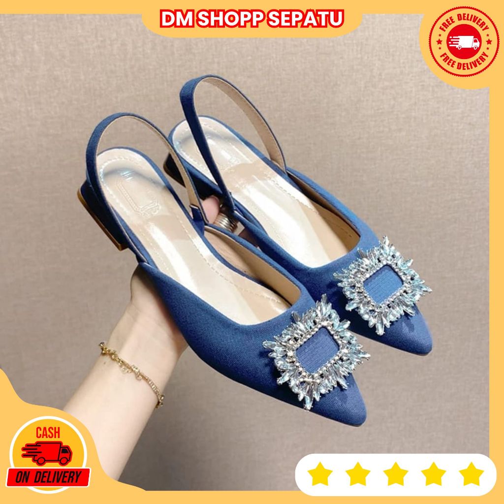 DM SHOPP - Simple Women's Party Heels Sandals Soft Suede Pointed Toe ...