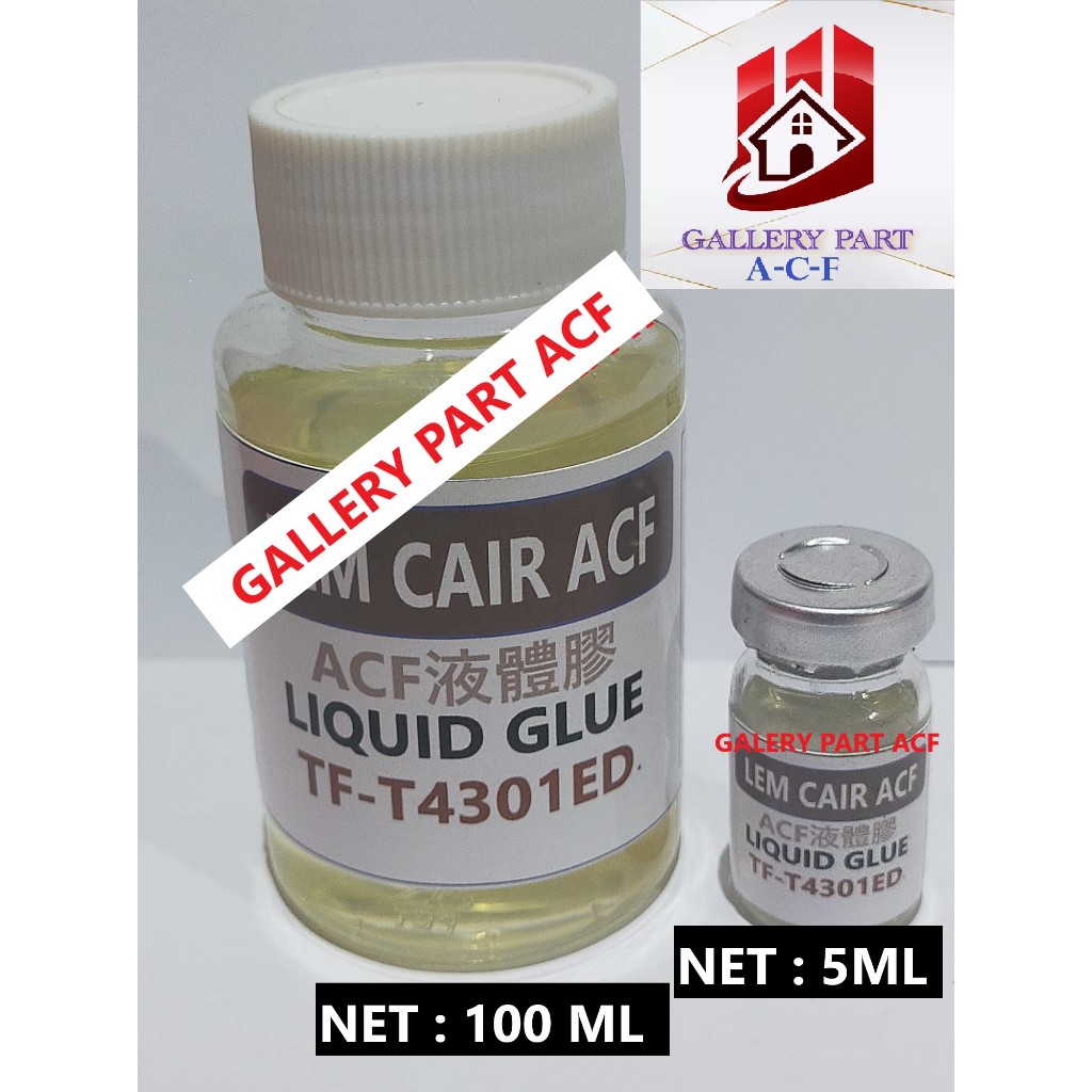 Glue, ACF LIQUID TF-F4301-ED Bottle size 3ML for installing cof lcd ...