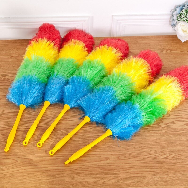 [OL] Raffia Duster Rope Duster Duster Dust Cleaning Tool Table Duster ...