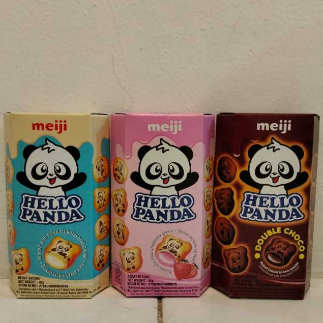 Meiji Hello Panda Chocolate Biscuits Light Snack 42 Gr / All Variants ...