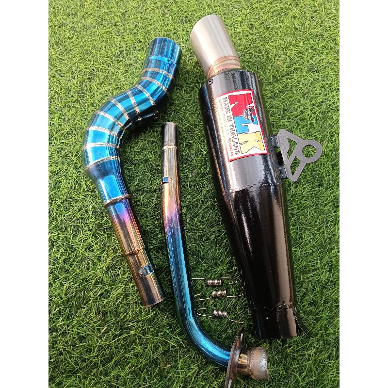 Nlk Pipe canister conical open specs exhaust Pipe for Wave 125 Xrm 110/ ...