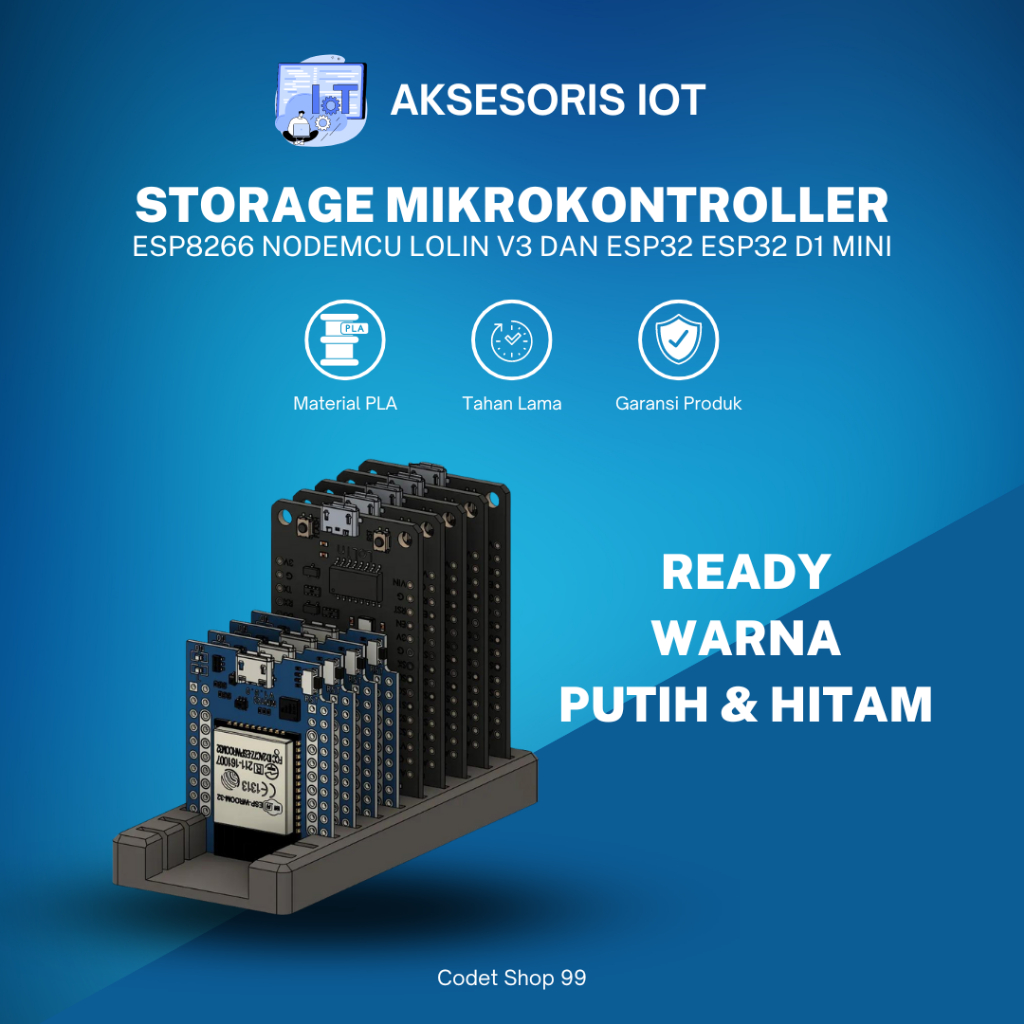 Storage Box Microcontroller Esp8266 Nodemcu Esp32 D1 Mini Arduino 7637