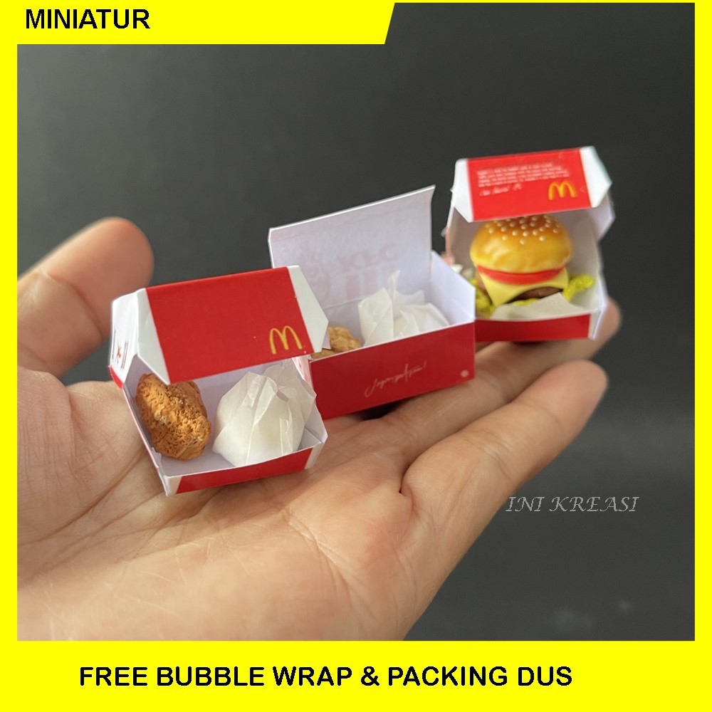 KFC FRIDGE MAGNET, MCD BOX | Shopee Malaysia