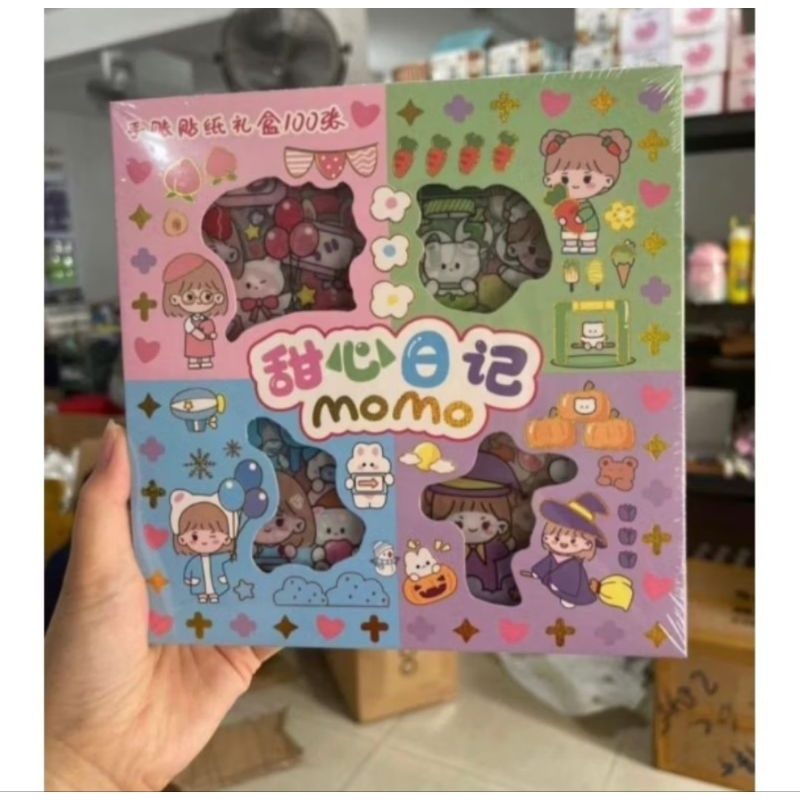 Momo Stickers/Cute Stickers/AESTHETIC Stickers/AESTHETIC Stickers ...
