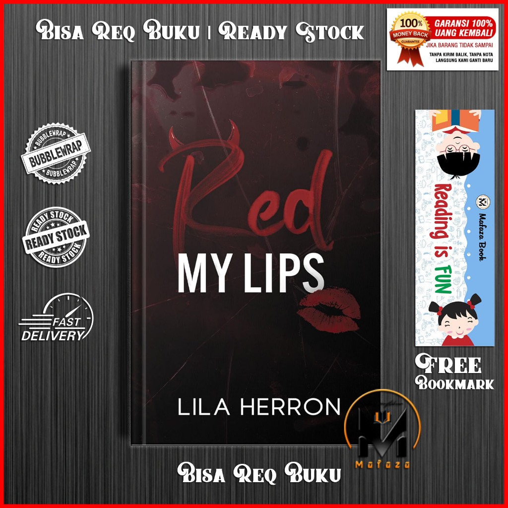Red My Lips by Lila Herron (English) | Shopee Malaysia