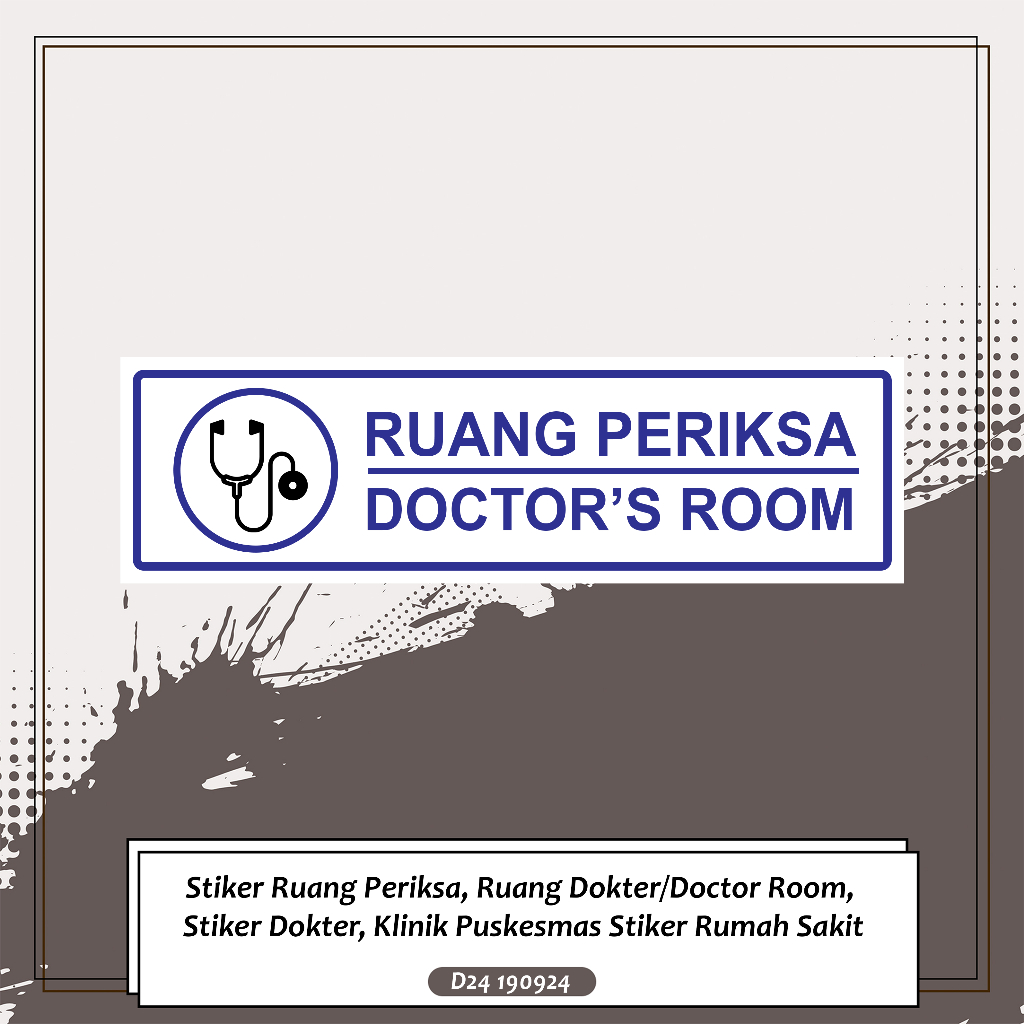 Examination Room Stickers, Doctor Room/Doctor Room Stickers, Doctor ...
