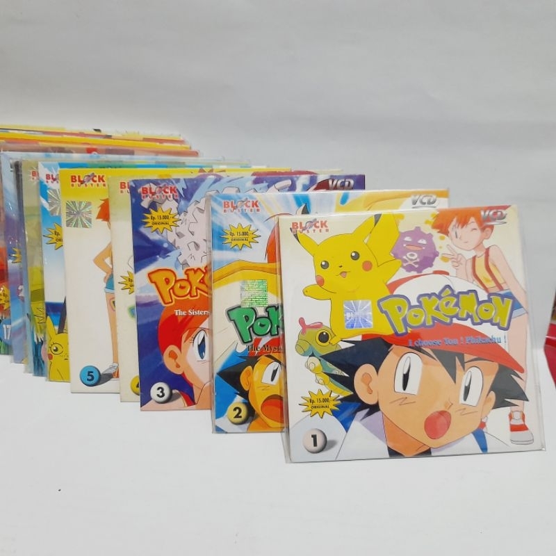 Vcd Pokemon Block Buster No. 1 - 20 Original / Pokemon (Sell ...