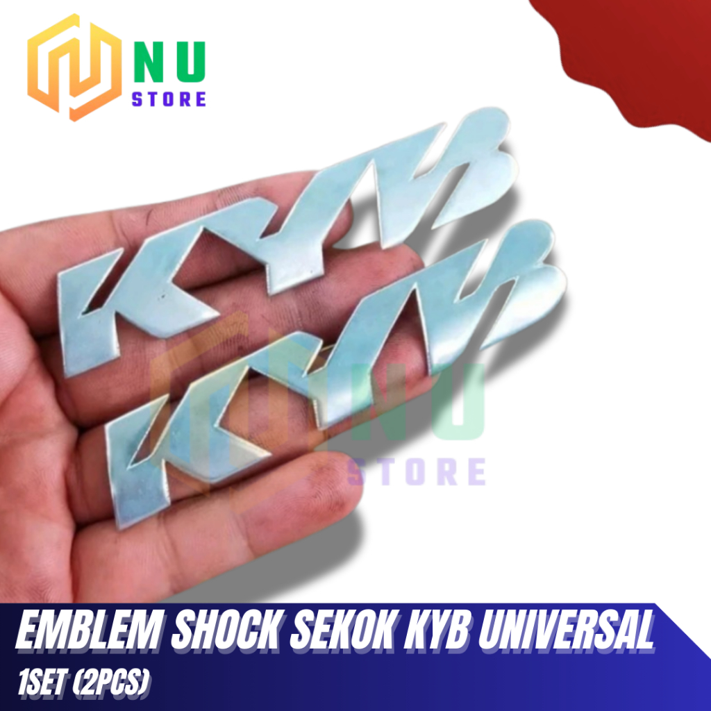 Universal KYB SHOCK EMBLEM 1SET (2pcs) | Shopee Malaysia