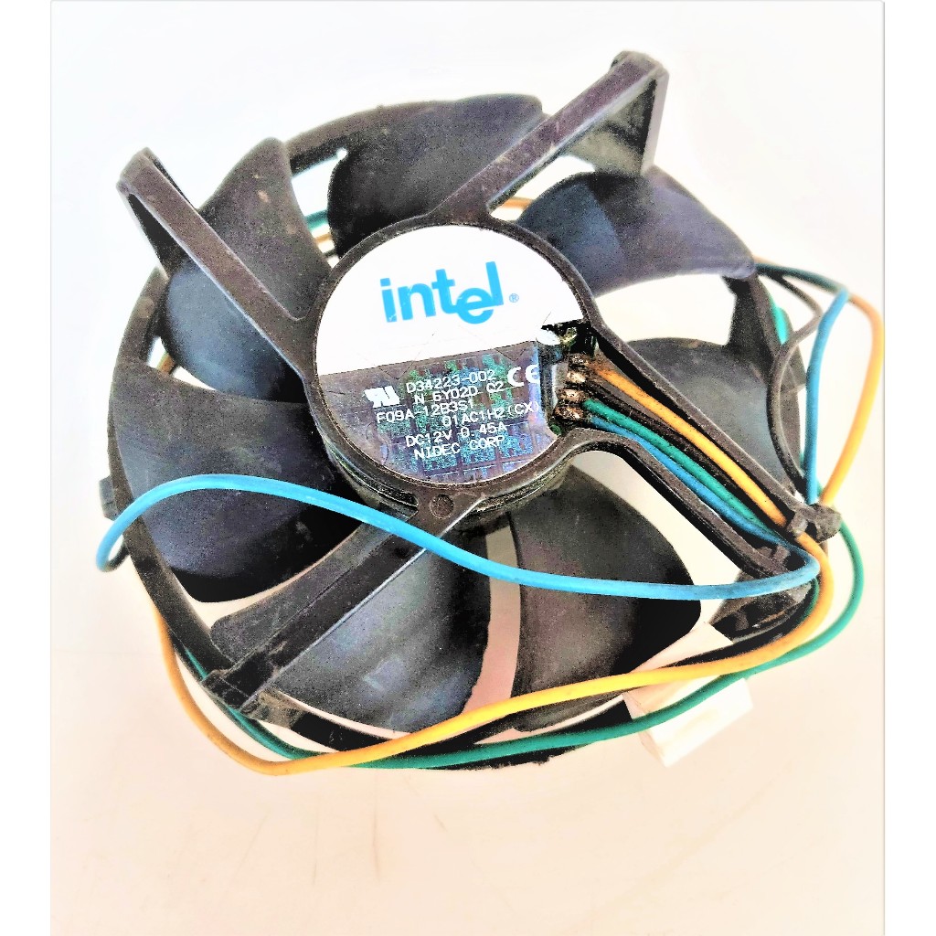 Intel Nidec 12v 0.45A dc ex pc Fan Round Model | Shopee Malaysia
