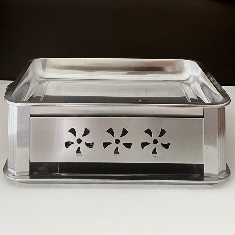 Fish Grill Hotpot Dish Warmer/Grill Heating Pan/Portable Chafing Dish ...