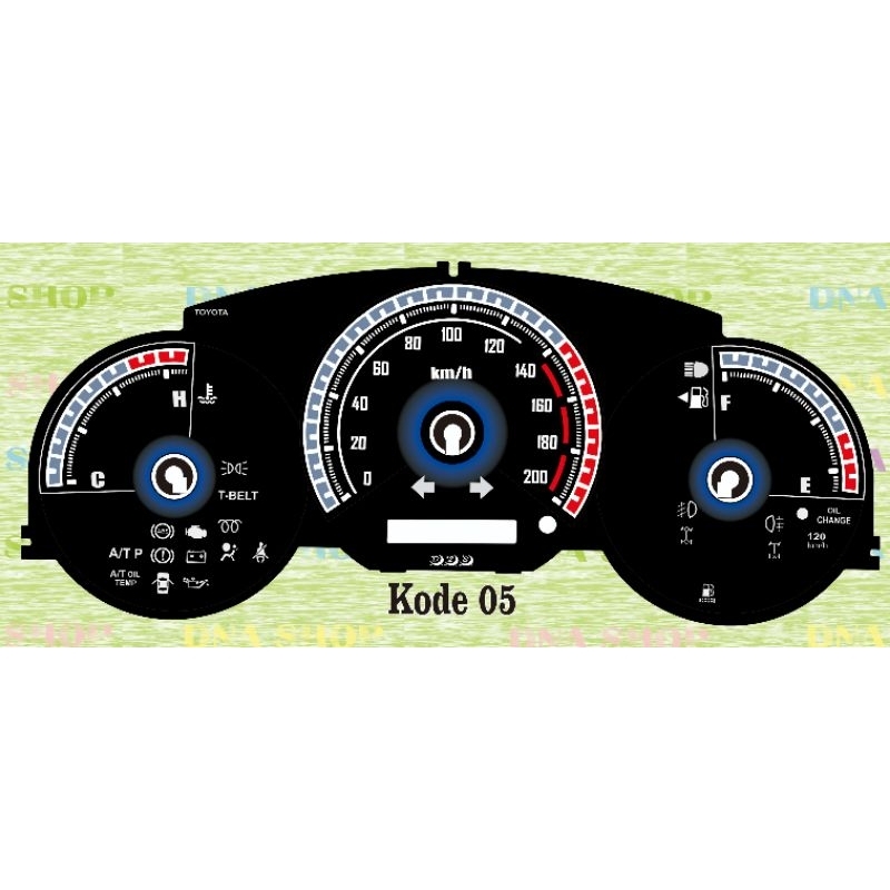 Old TOYOTA HILUX Speedometer Panel | Shopee Malaysia