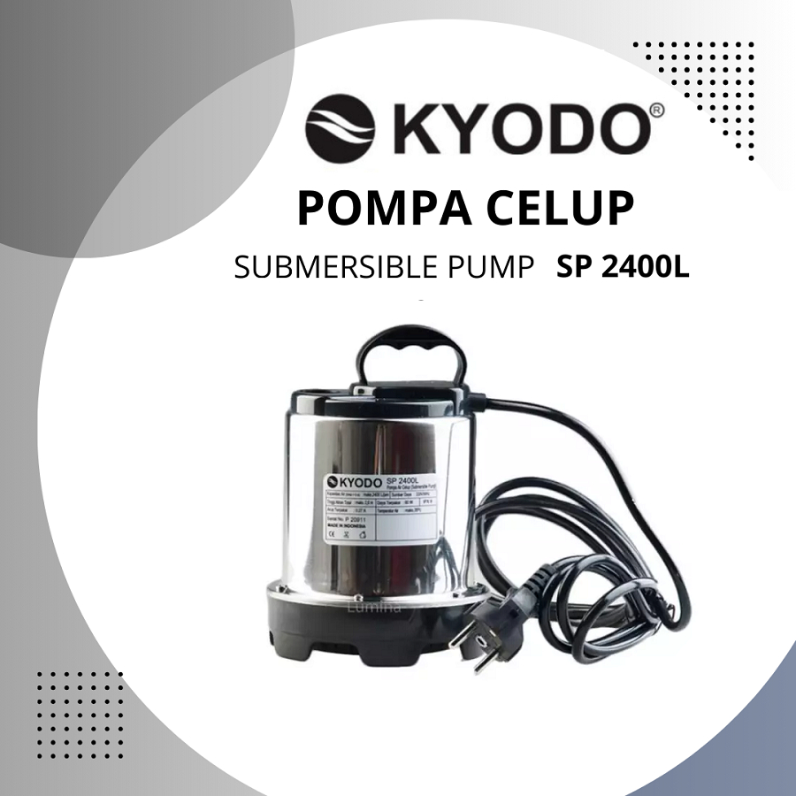 KYODO submersible Pump Sumbersible Pump Fish Pond Pump SP 2400 L KYODO ...