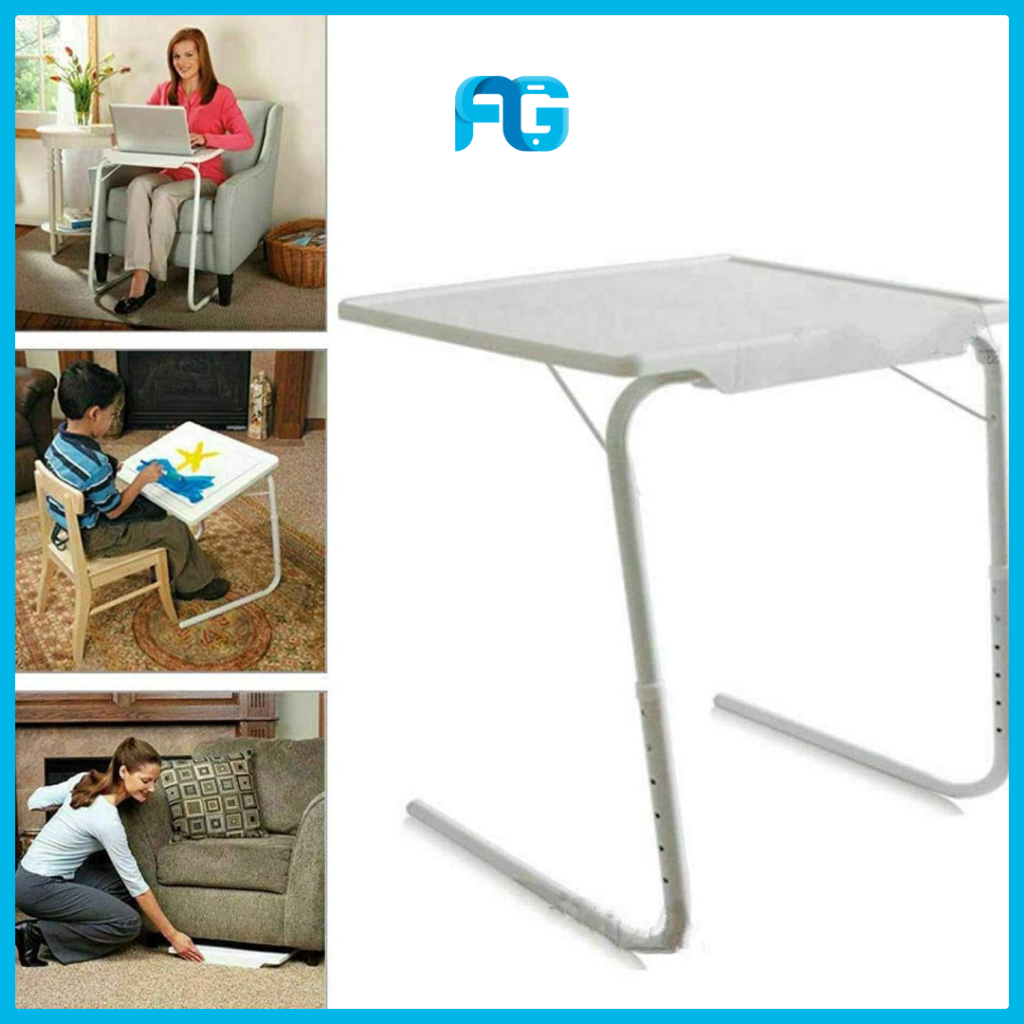 Table Mate II Folding Laptop Table Portable Adjustable Height | Shopee Malaysia