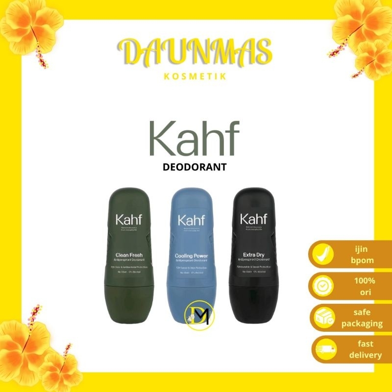 KAHF Antiperspirant Deodorant / Roll On 45Ml | Shopee Malaysia