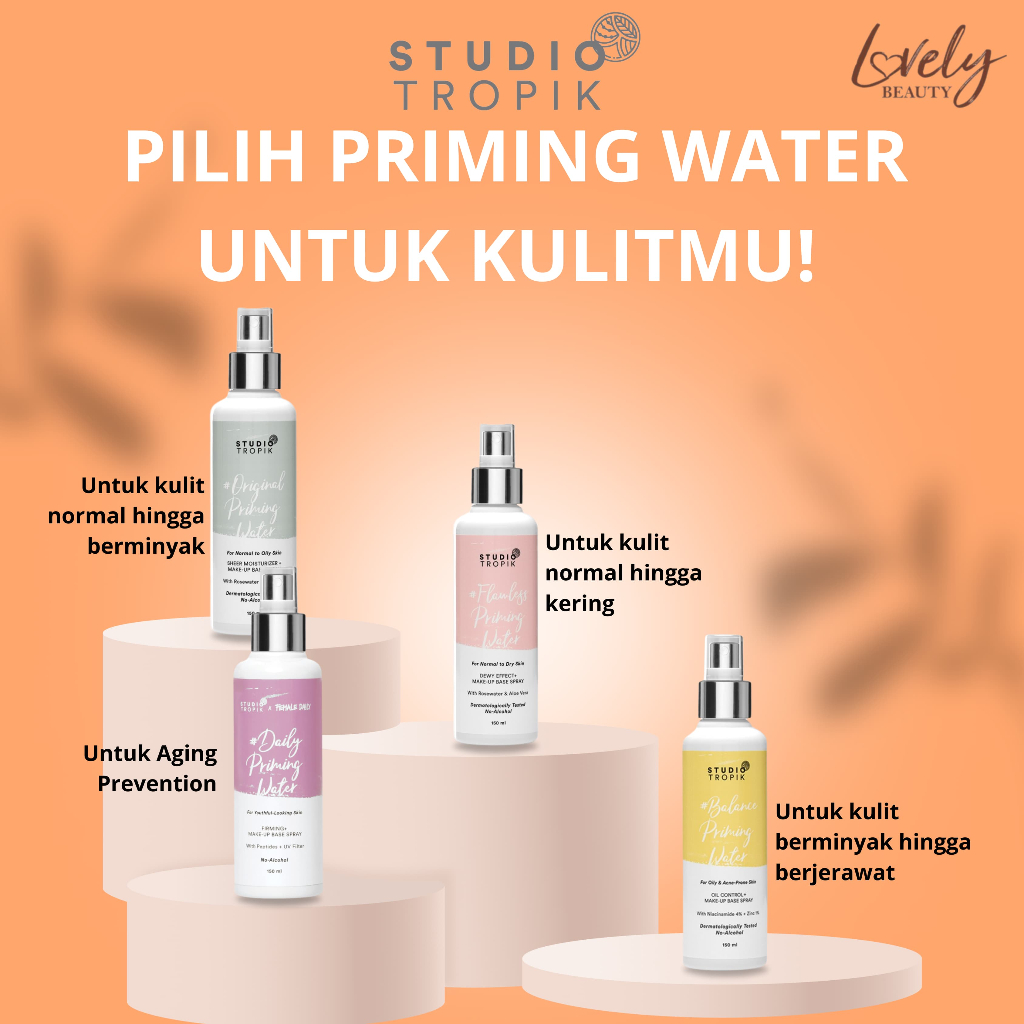 Original Tropic STUDIO // Flawless // Balance // Daily Priming Water 30ml I 150ml | Shopee Malaysia
