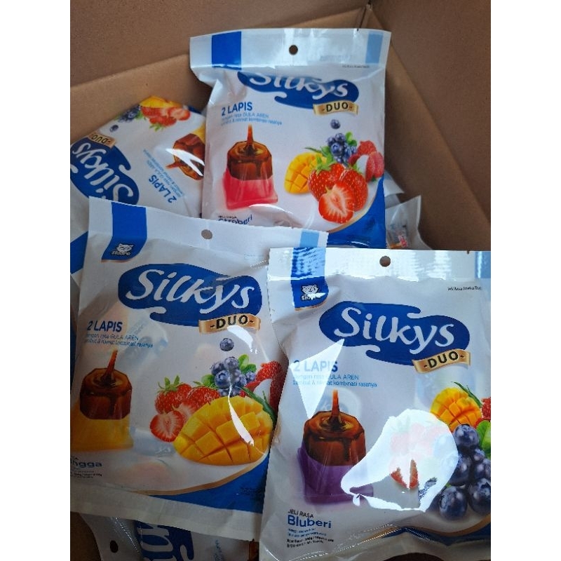 Silkys Duo Pudding 2 Layers (1 pack contains 10 pcs) | Shopee Malaysia