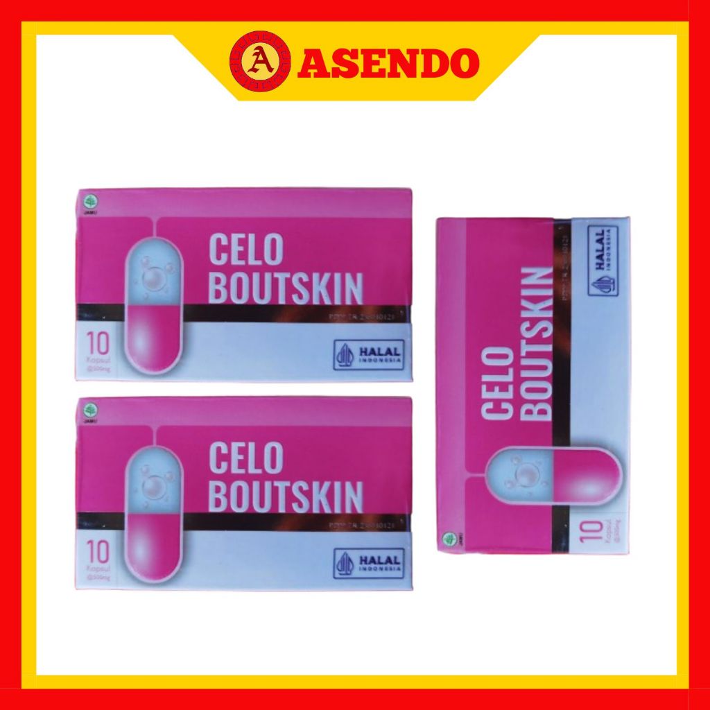 Celo BOUTSKIN - PINK II ASENDO Skin Whitening Capsule | Shopee Malaysia
